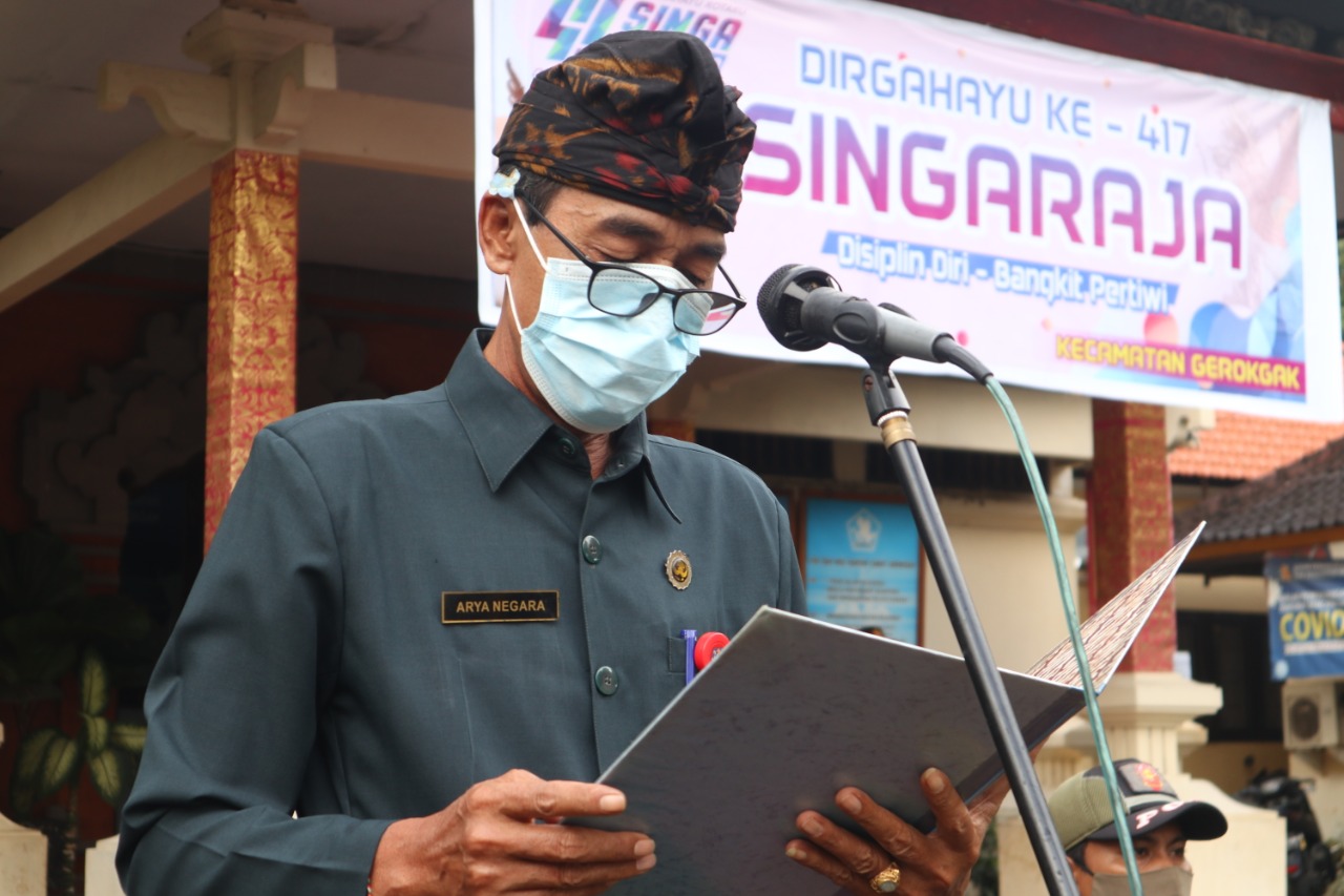 Upacara Peringatan Hari Ulang Tahun Kota Singaraja ke-417 | Dinas Lingkungan Hidup